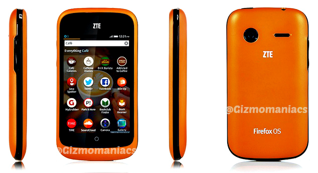 ZTE Open running on Firefox OS | GizmoManiacs