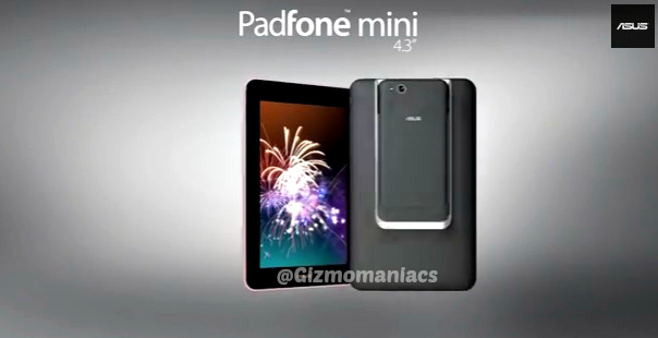 Asus Padfone mini 4.3 - 4.3-inch Display of Smartphone with 7-inch ...