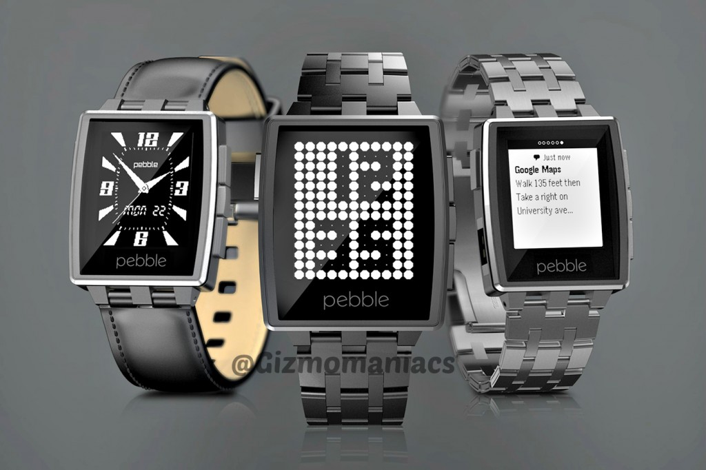Pebble launched its new range of smartwatch - Pebble Steel Smartwatch ...