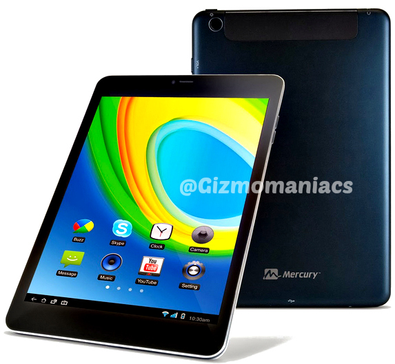 Mercury mTab Air: 7.85-inch tablet with 3G voice calling | GizmoManiacs