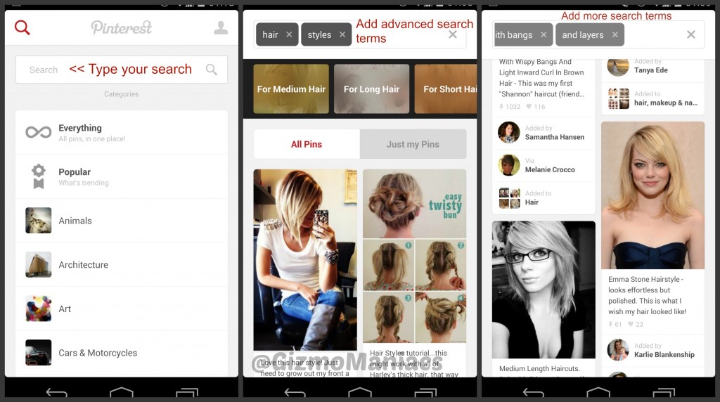 Pinterest Guided Search – How Pinteresting! | GizmoManiacs