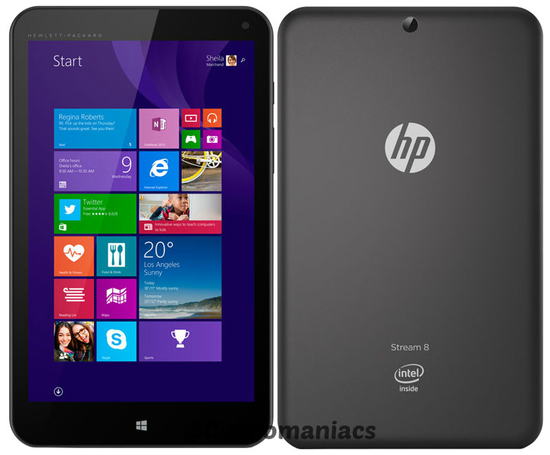 HP Stream 8 with Windows 8.1 and 3G connectivity goes on sale in India ...