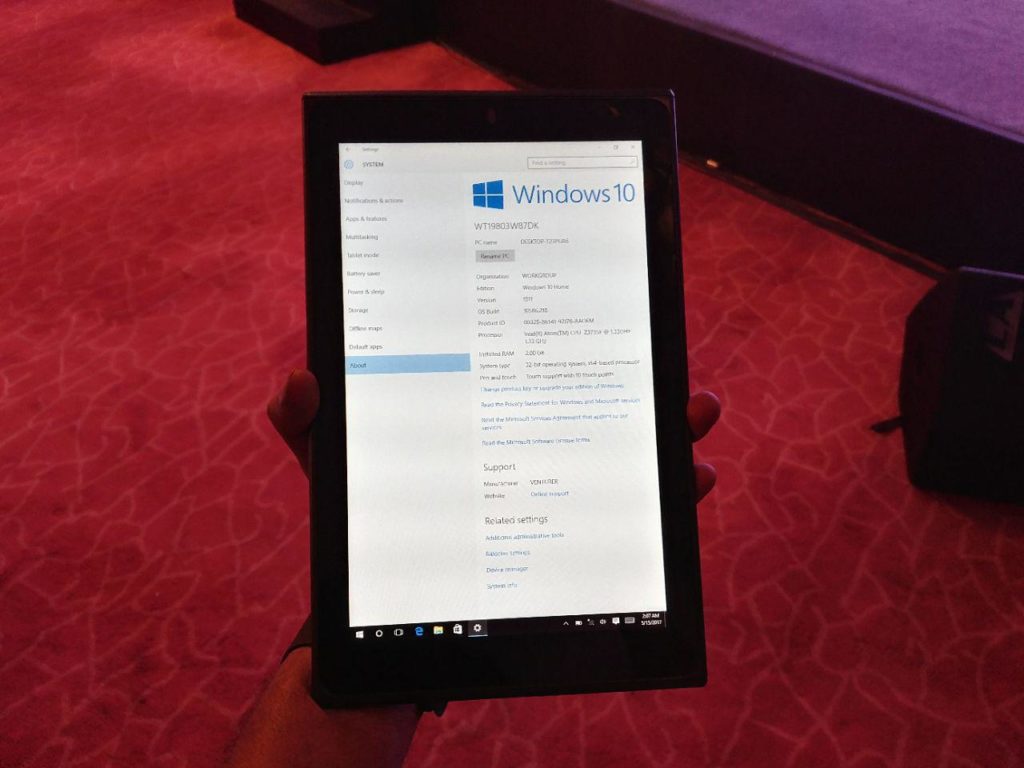 LapTAB with 10.1-inch display, Windows 10 OS launched in India ...